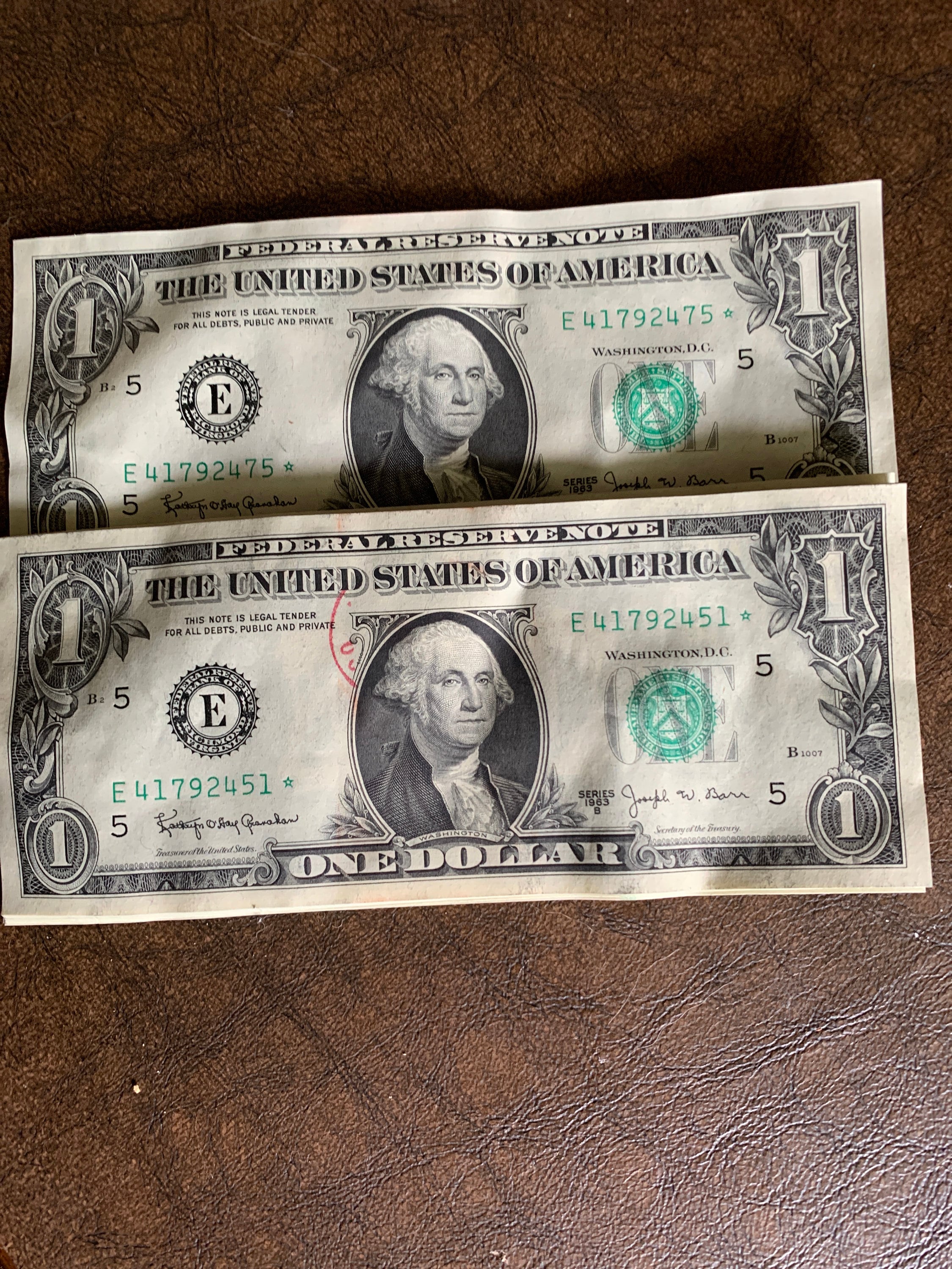 Series 1963B Star Notes - Etsy