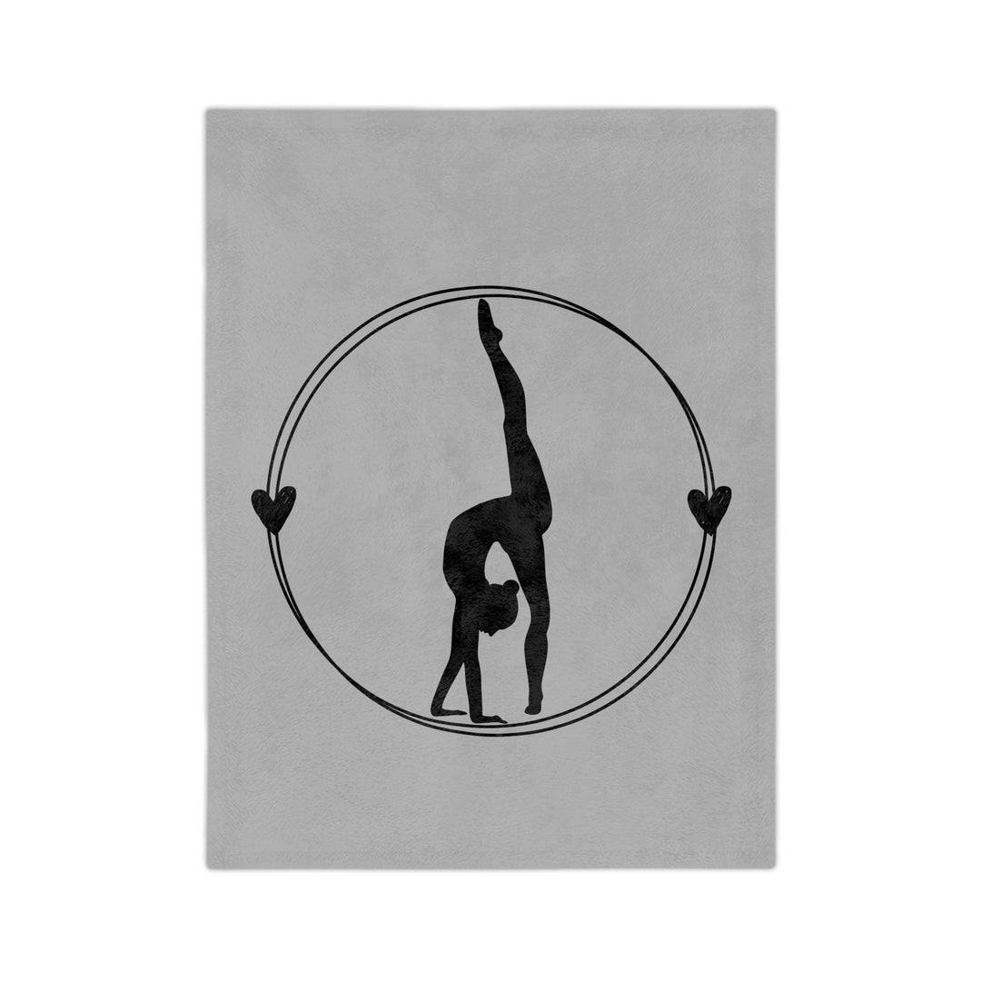 Acrobat Blanket, Gift for Acrobats, Decor for Acrobats, Gymnast Gift ...