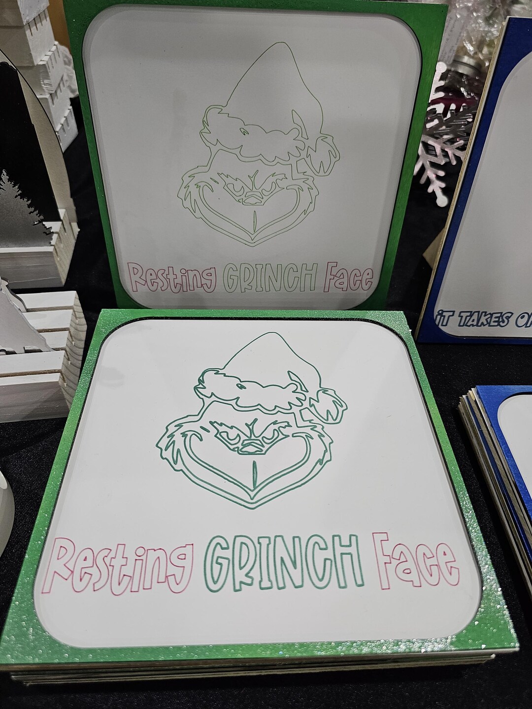 Fun Christmas Art Signs - Etsy