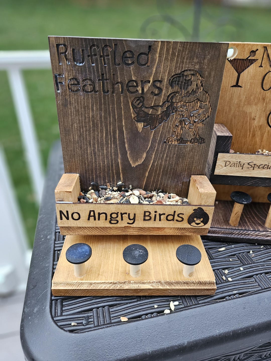 Bird Feeder Bar - Outdoor Bird Feeder - Saloon Bird Feeder - Garden ...