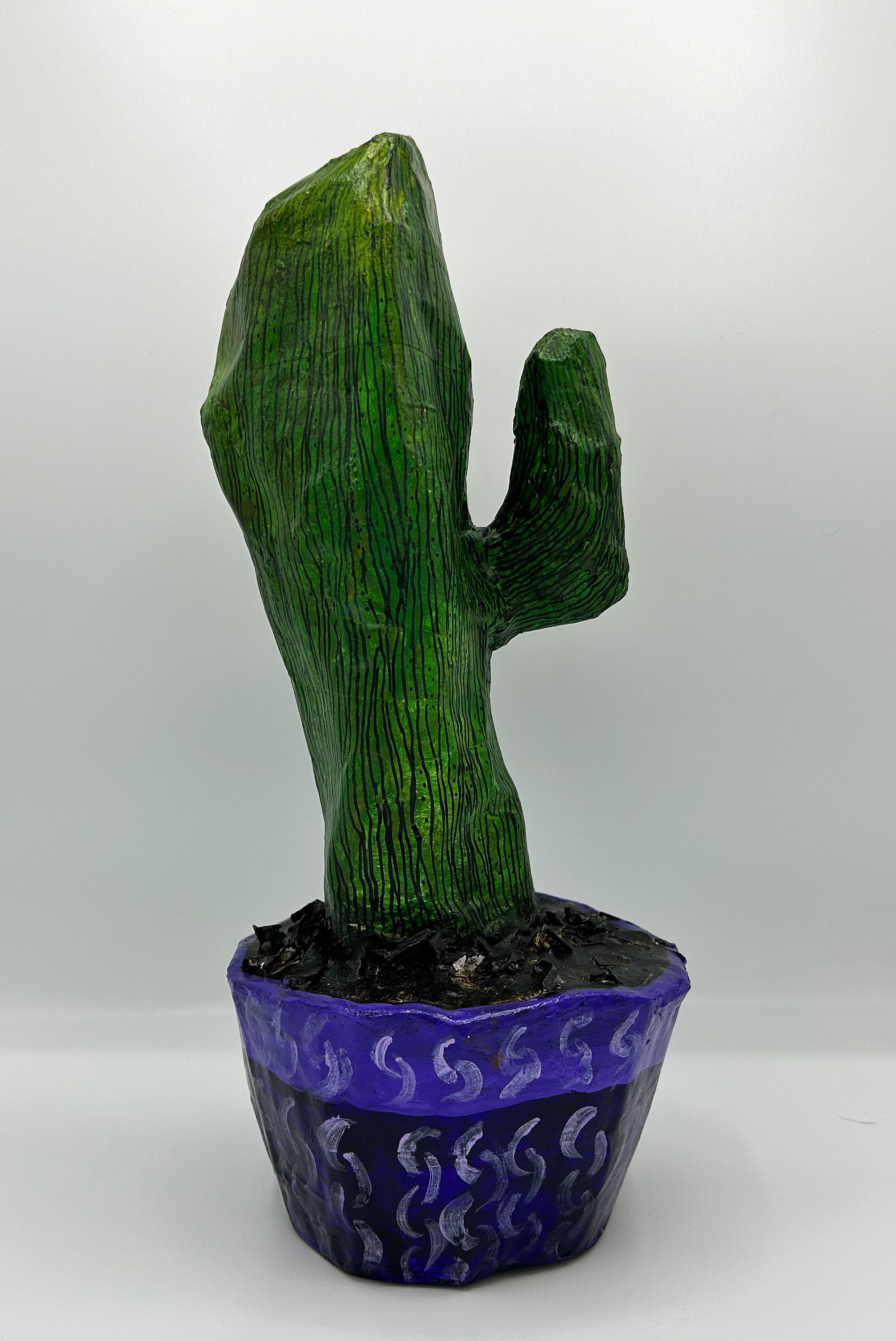 Rare Paper Mache Sculpture Made With Recycled Materials - Etsy