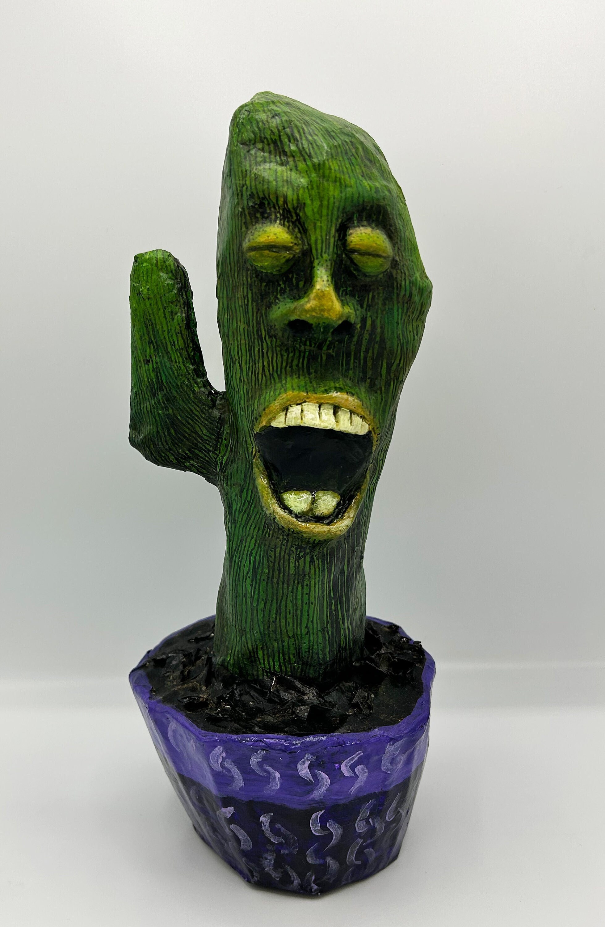 Rare Paper Mache Sculpture Made With Recycled Materials - Etsy