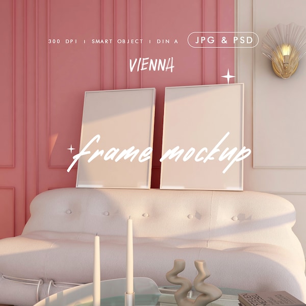 Preppy Frames - Etsy