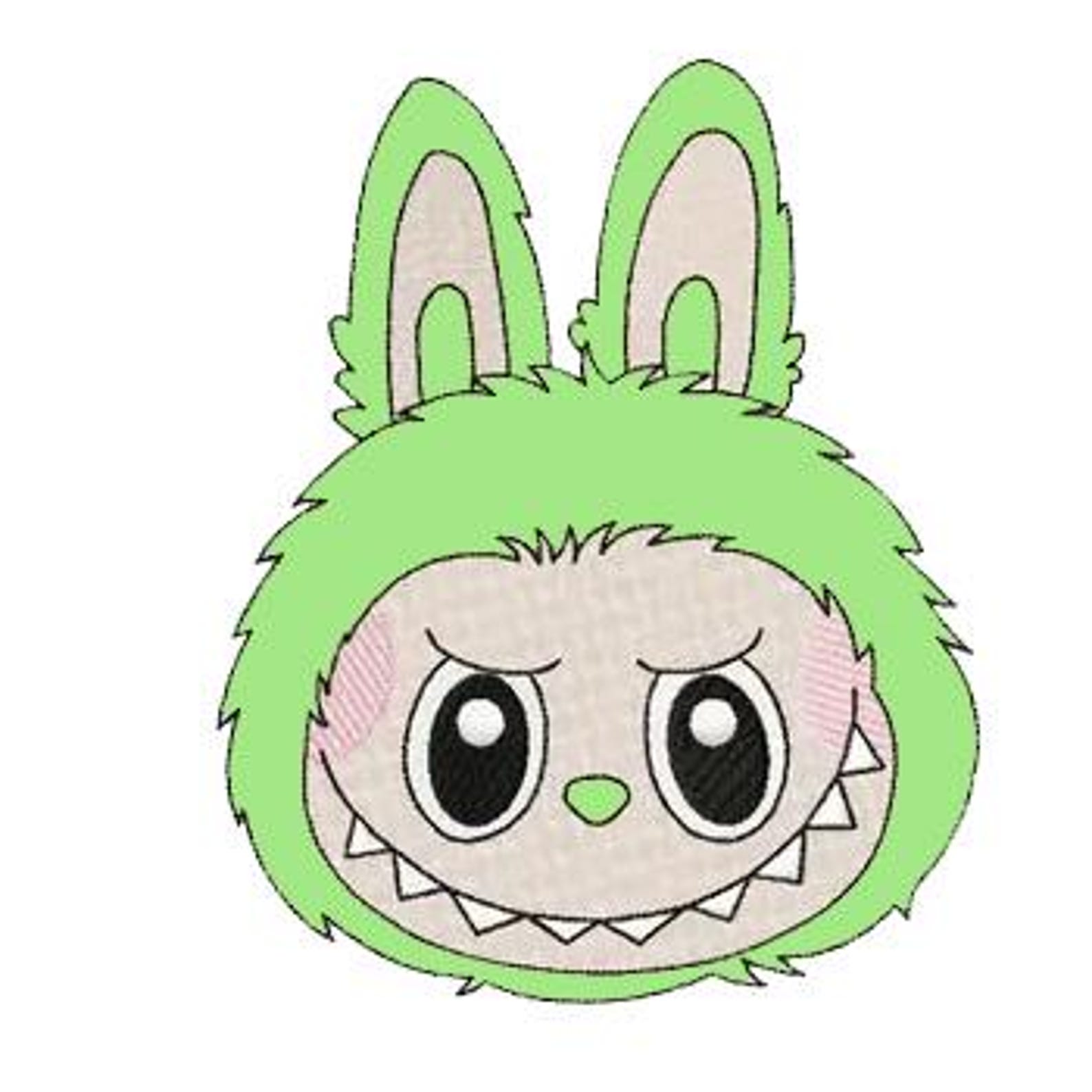 Labubu Apron – Free Embroidery, Handmade in Toronto | Adjustable Neck ...