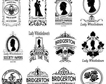 Bridgerton Svg - Etsy