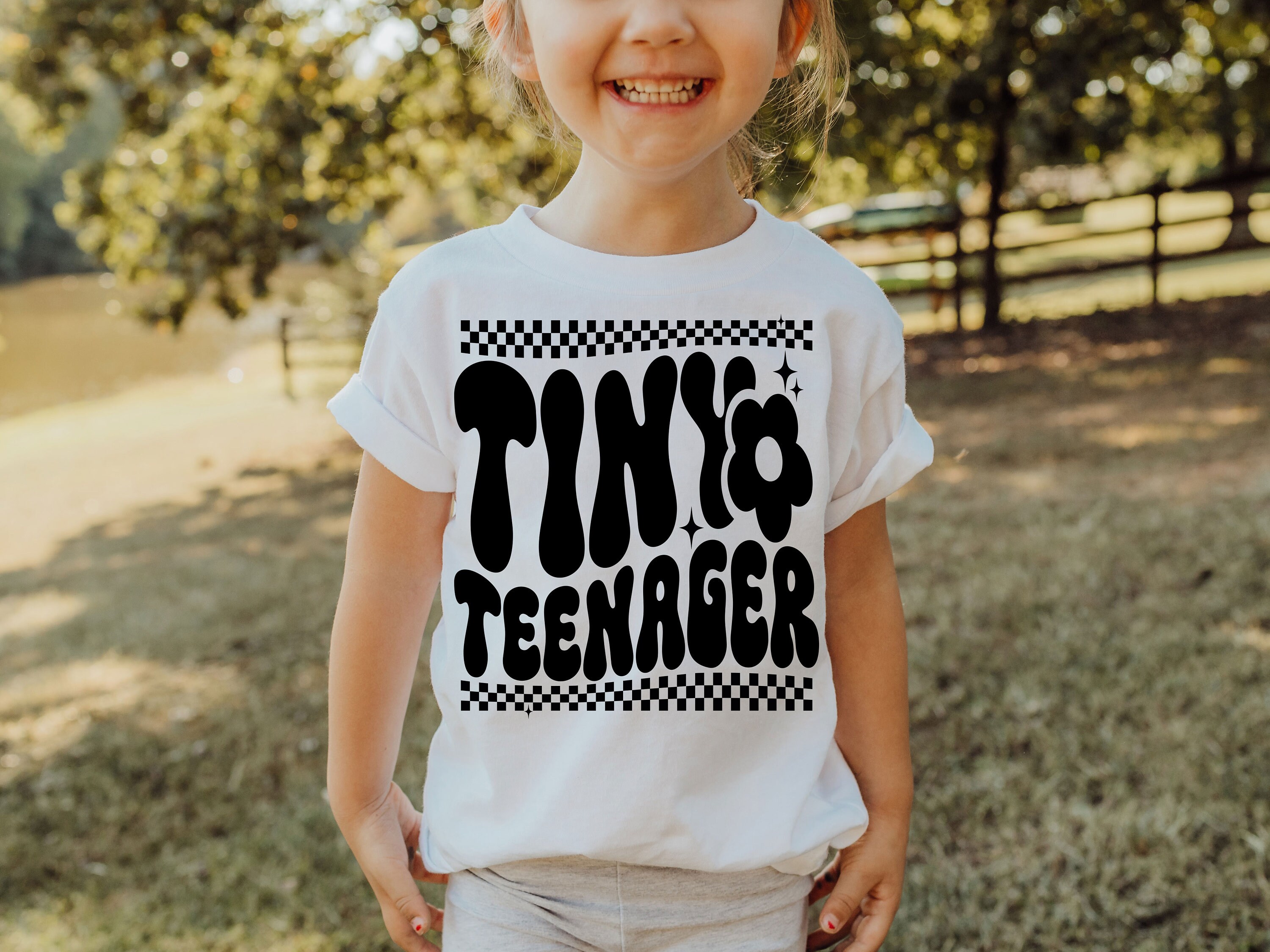 Tiny Teenager Svg Png Front and Back Design Funny Toddler - Etsy UK