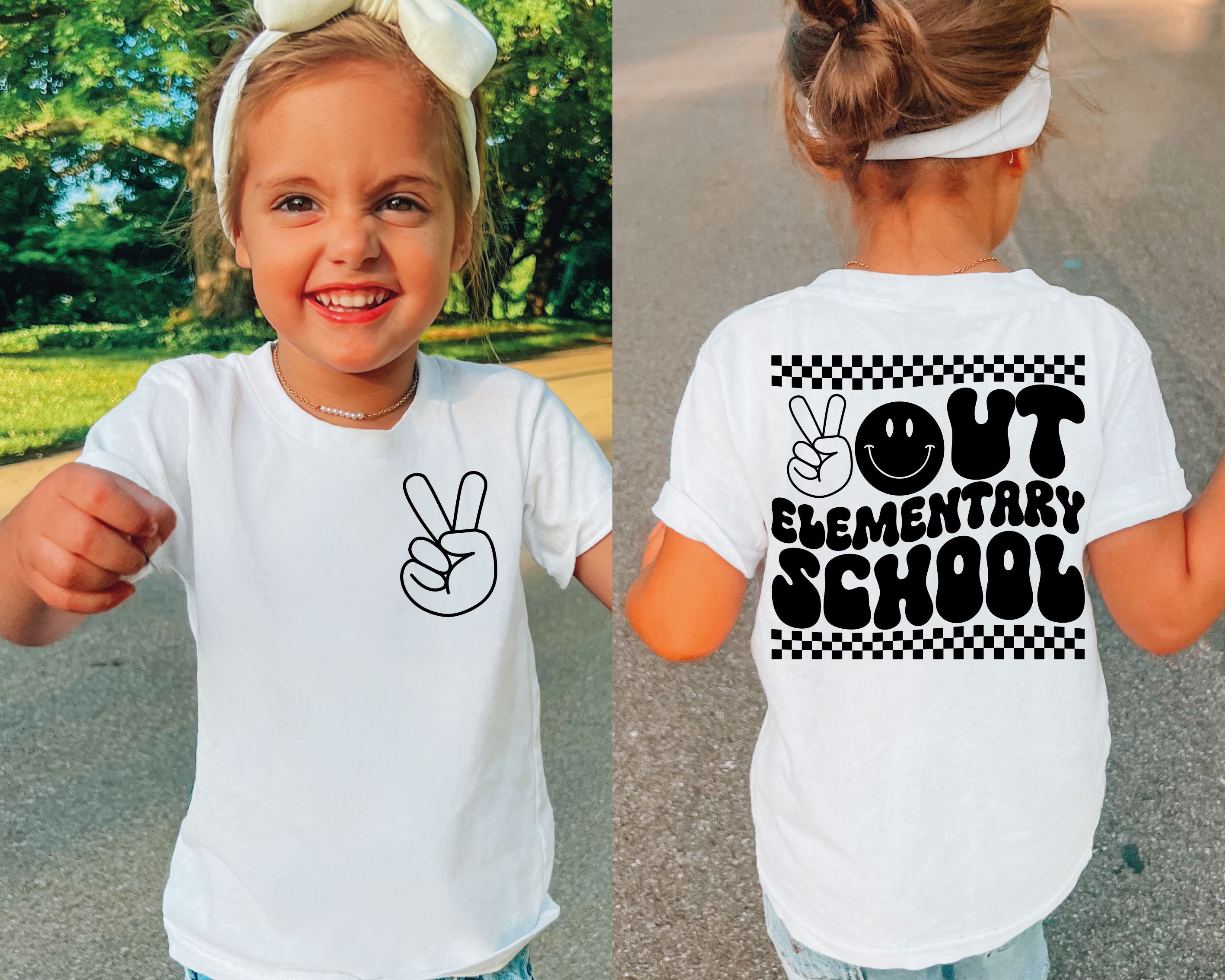 Peace Out School SVG Last Day of School Svg End of School - Etsy