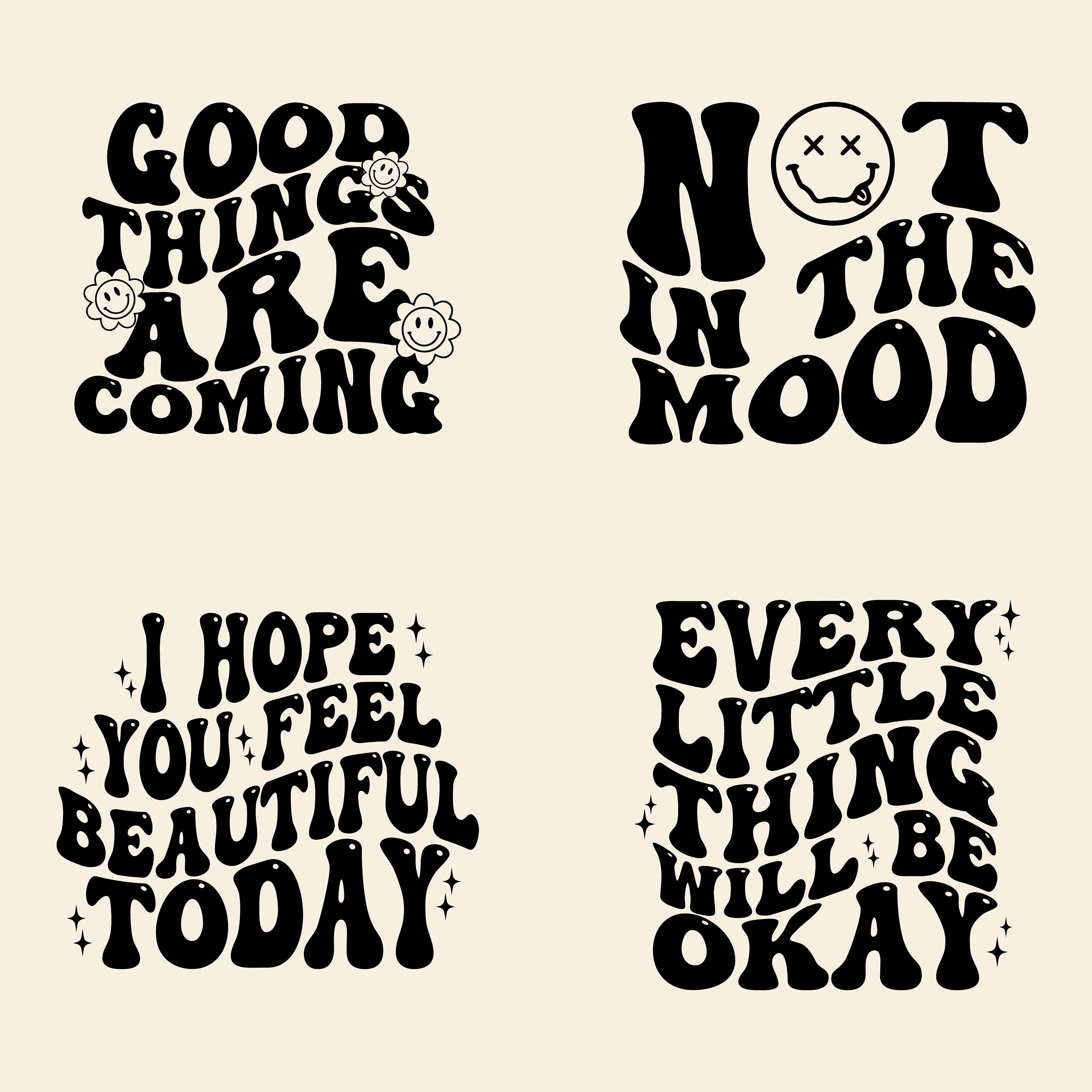 Groovy Svg Bundle Boho Svg Hippie Svg Aesthetic Svg - Etsy