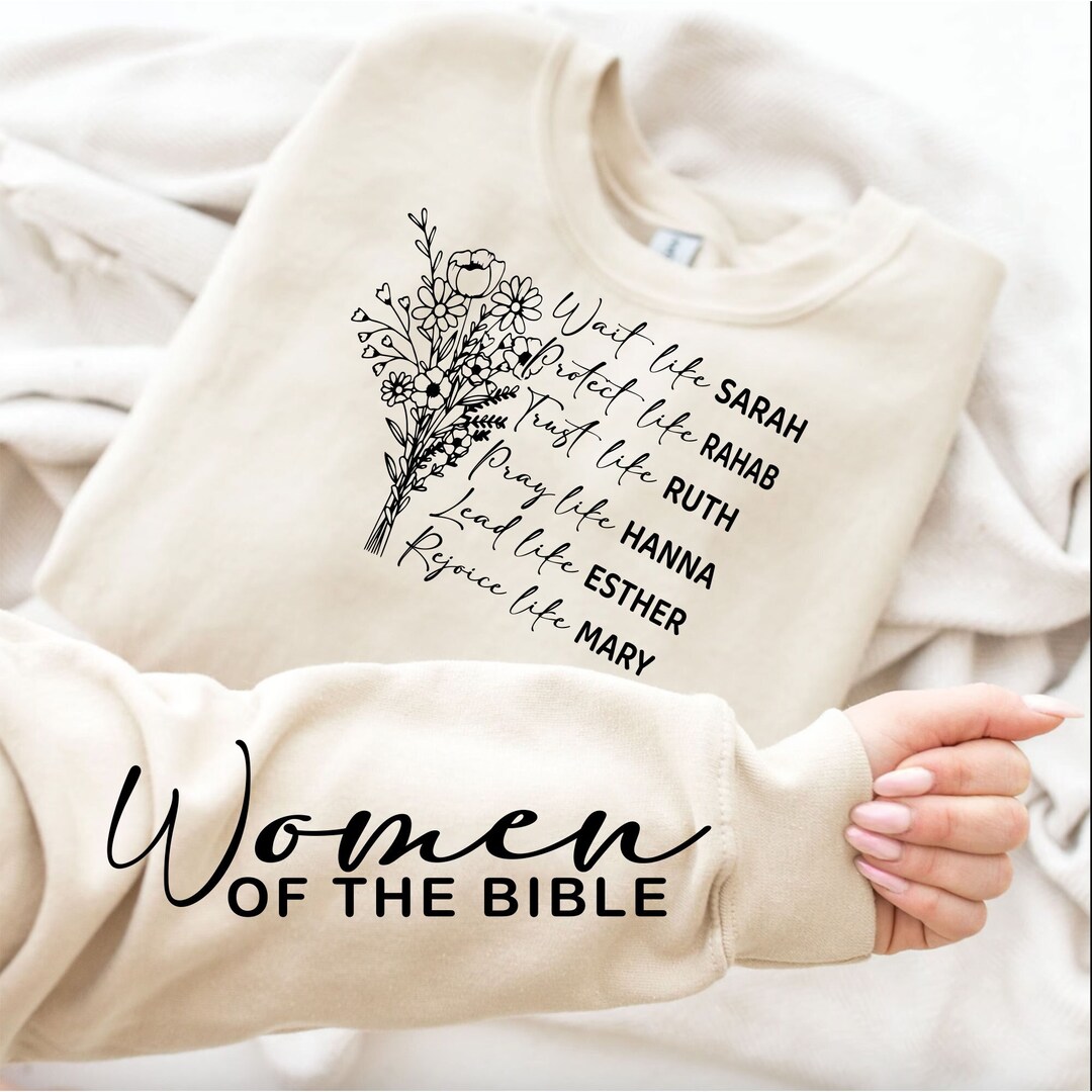 Women of the Bible Svg Png, Boho Christian Svg, Motivational Svg, Bible ...