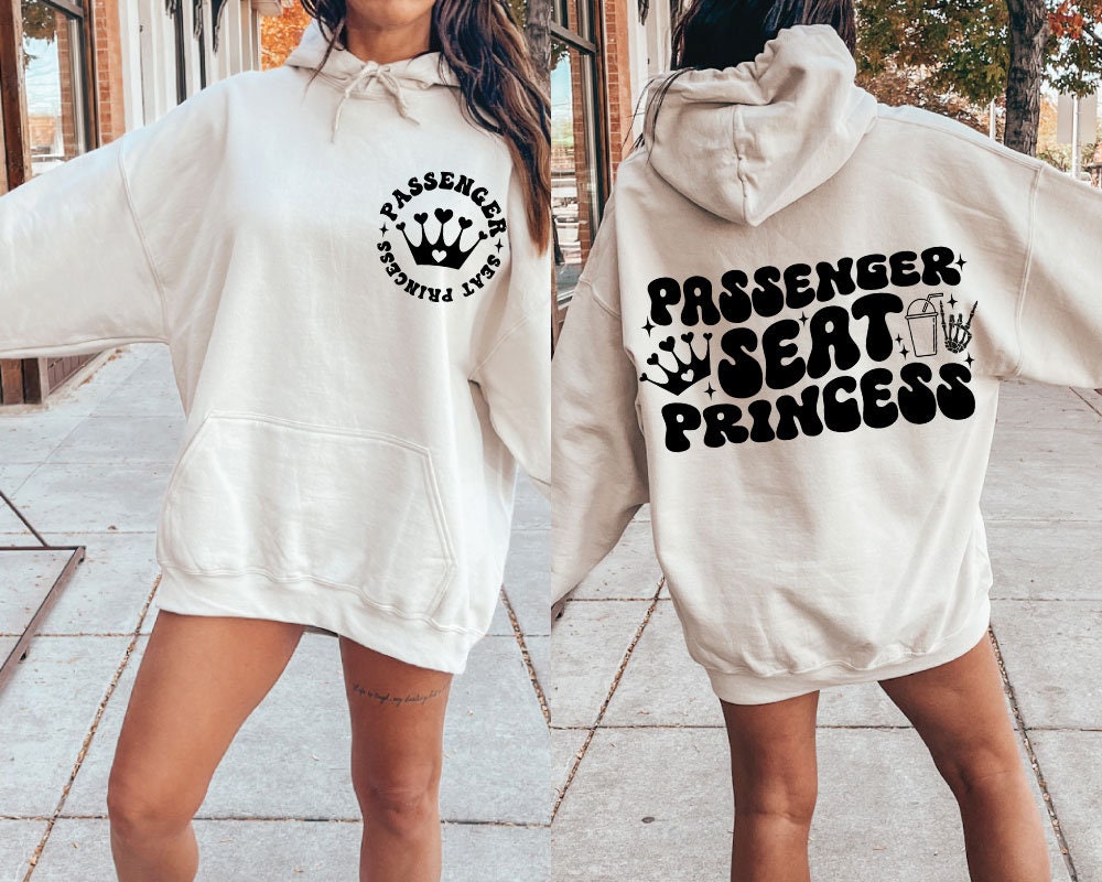Passenger Seat Princess Svgpng Girlfriend Svg Car - Etsy