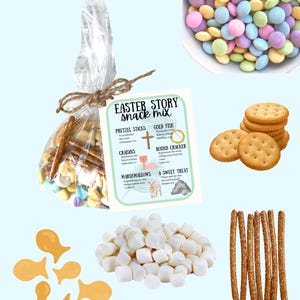 Easter Story Snack Mix Treat| Easter Story Snack Mix for Sunday Kids ...