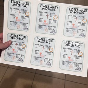 Easter Story Snack Mix Treat| Easter Story Snack Mix for Sunday Kids ...