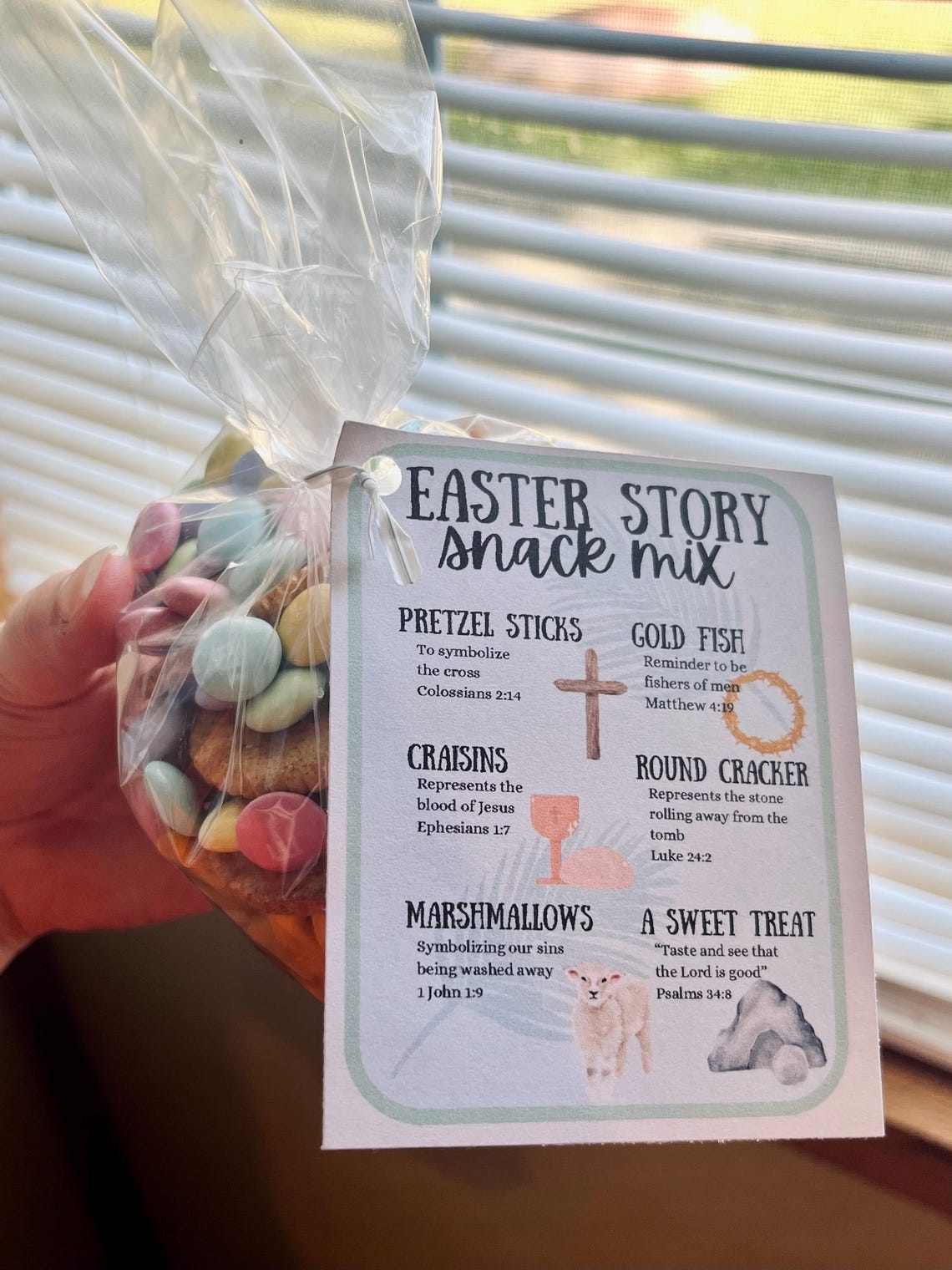 Easter Story Snack Mix Treat| Easter Story Snack Mix for Sunday Kids ...