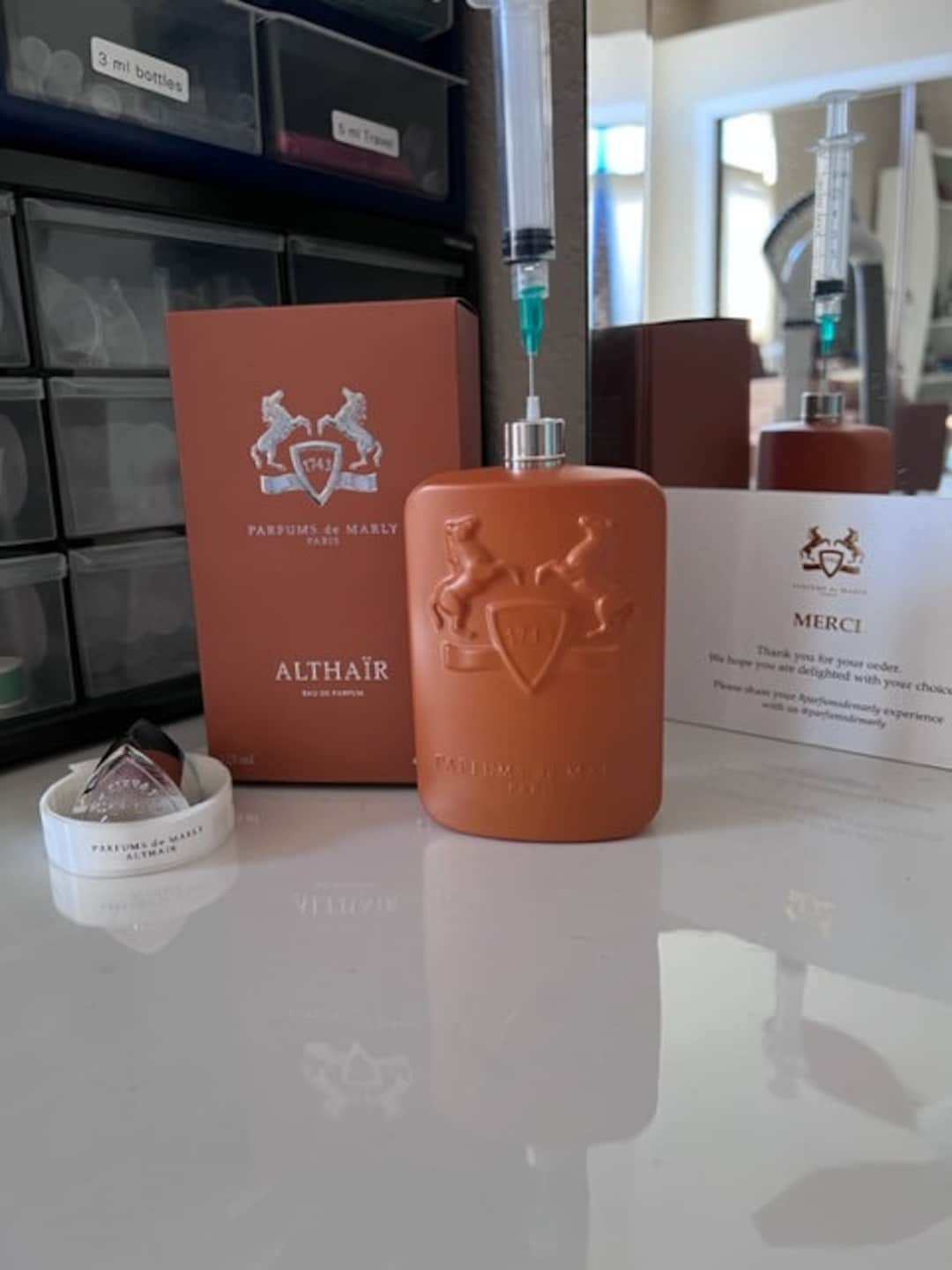 Parfums De Marly Sample Althair NEW Fall/winter Fragrance Decant Sample ...