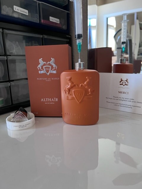 Parfums De Marly Sample Althair NEW Fall/winter Fragrance Decant Sample ...