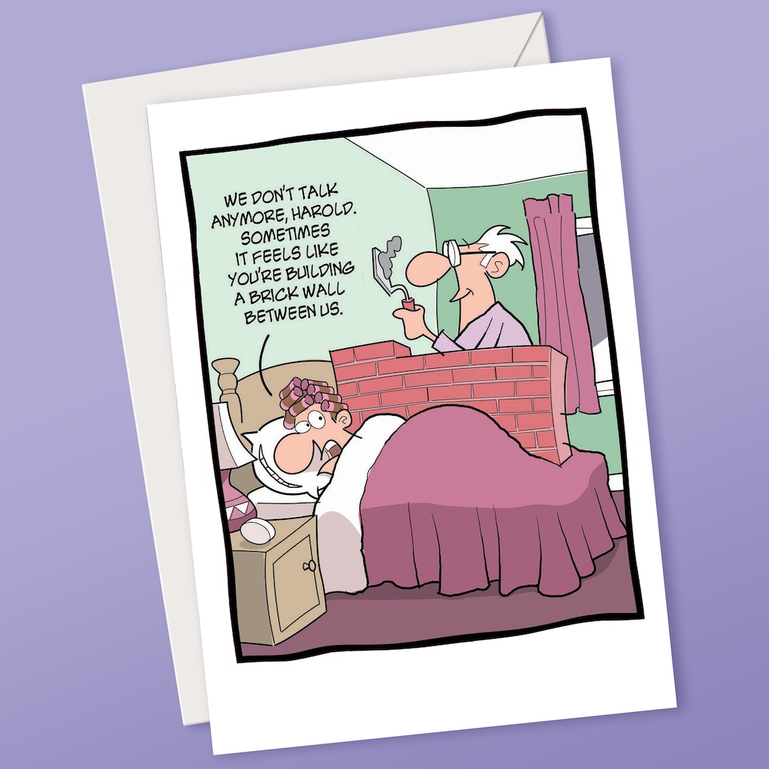 Humour Card. It's Always Best to Talk About Your Problems... Blank ...