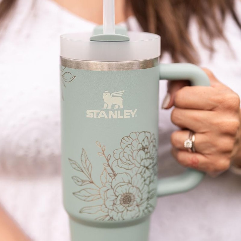Floral Stanley Cup - Etsy