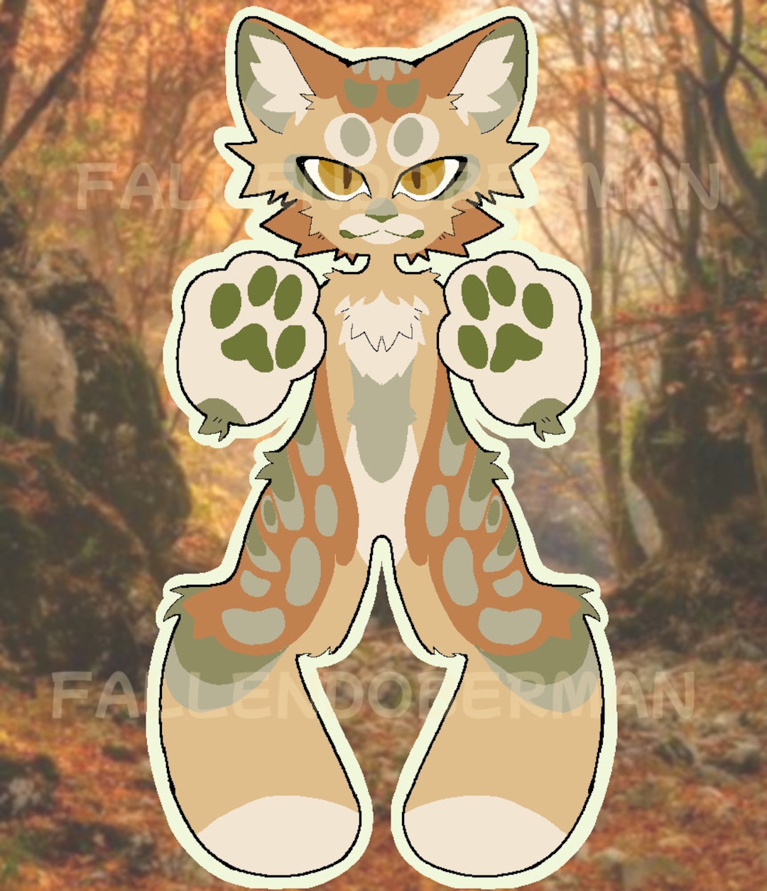 House Cat Domestic Cat Feline Fursona Character Furry Adopts - Etsy