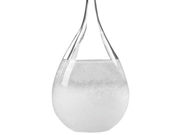 Handblown Weather Glass Goethe Barometer Deep Green USA, Glaswork ...