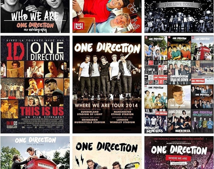 One Direction up All Night Prints - Etsy
