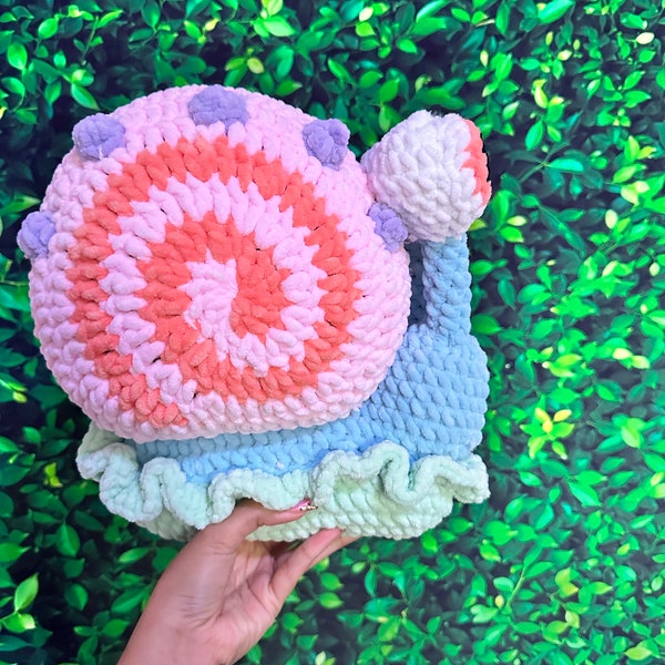 Crochet Snail - Etsy