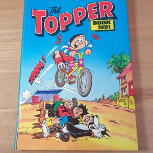 Vintage the Topper Annual 1991 - Etsy UK