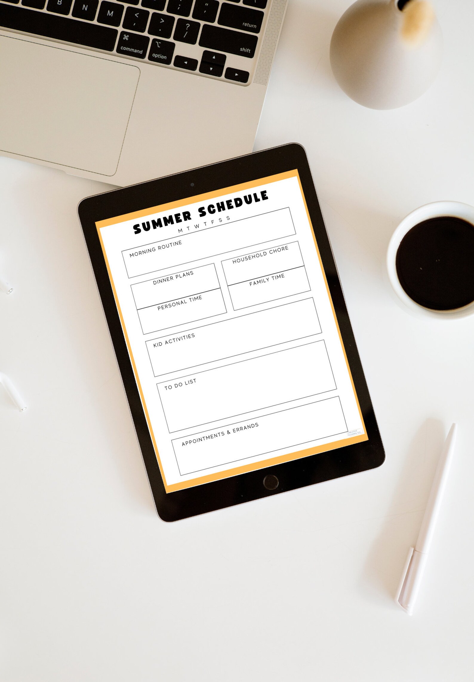 Summer Daily Schedule Mom Summer Planner Template Summer to - Etsy