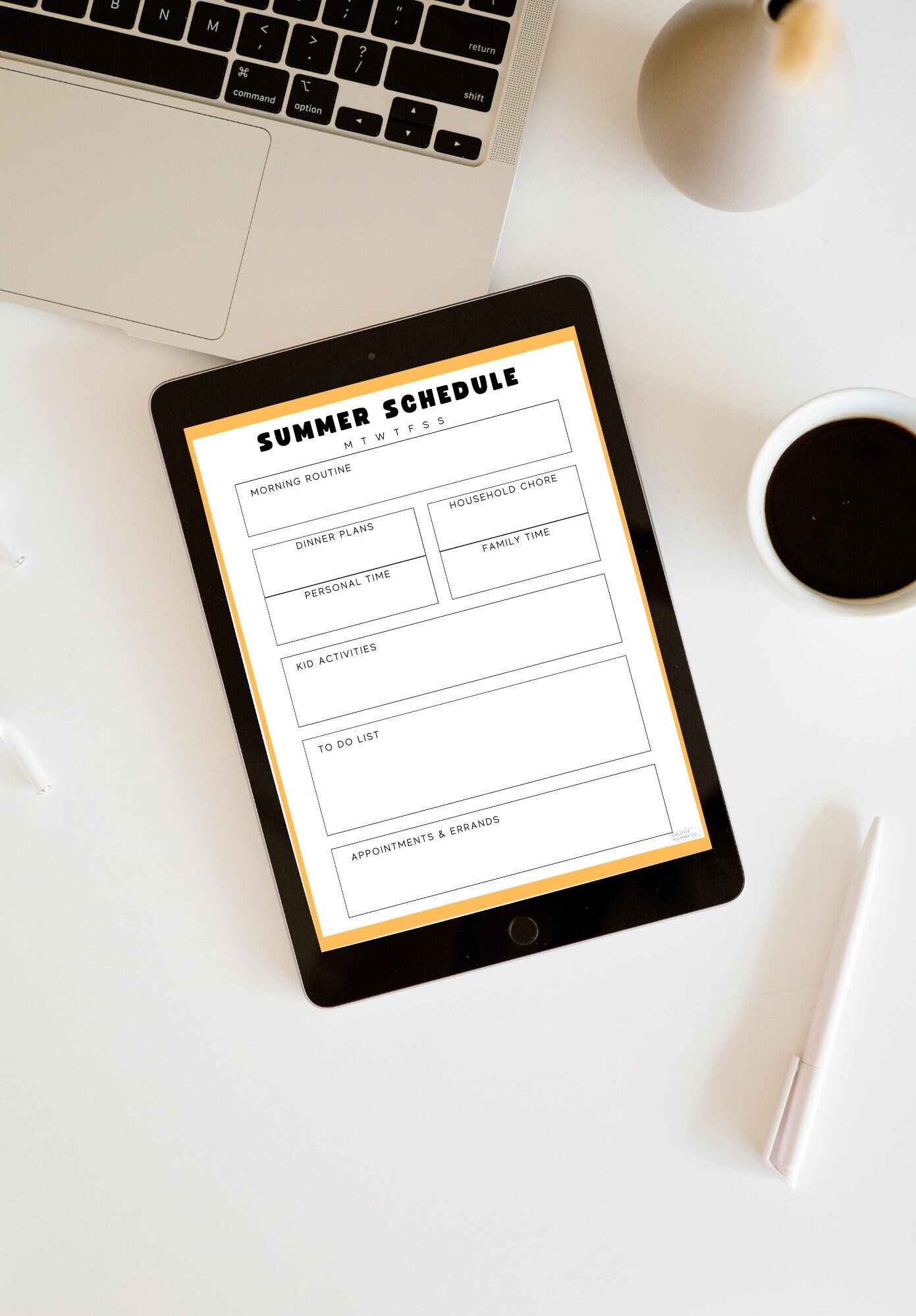 Summer Daily Schedule Mom Summer Planner Template Summer to - Etsy