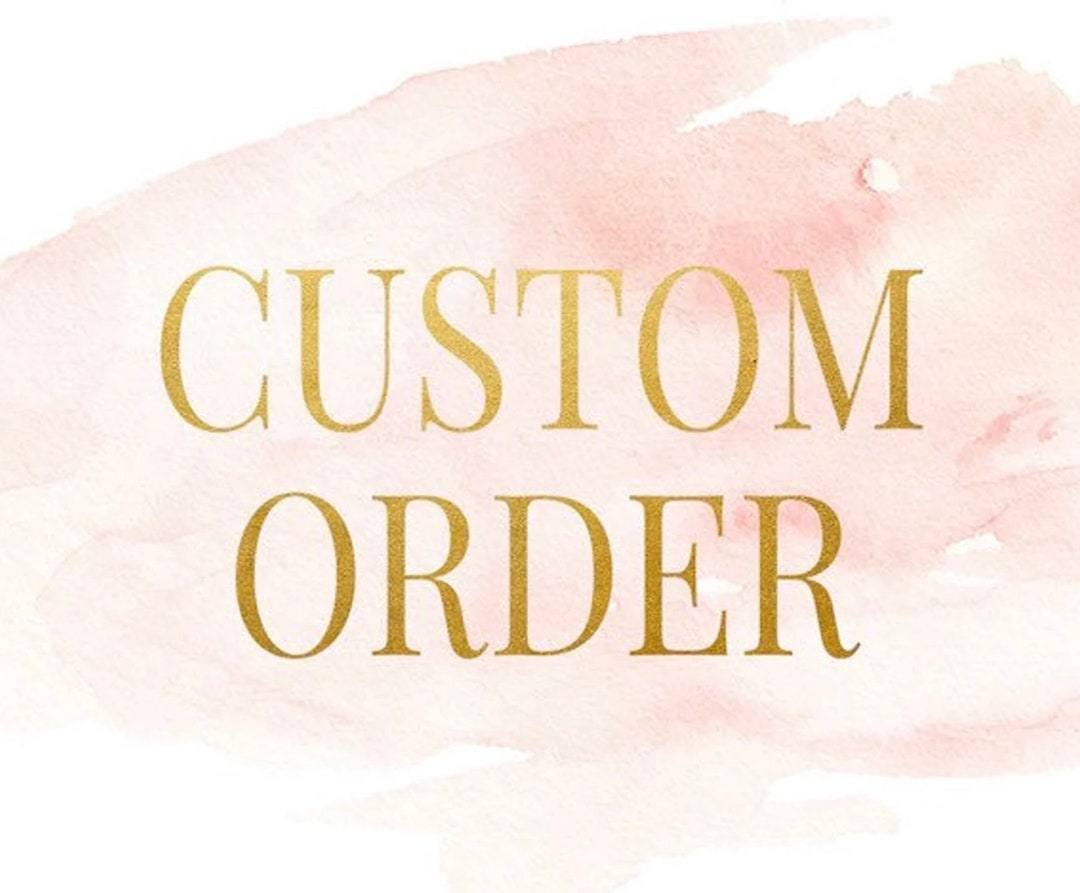 Custom Design- Full Set (all Sizes) - Etsy