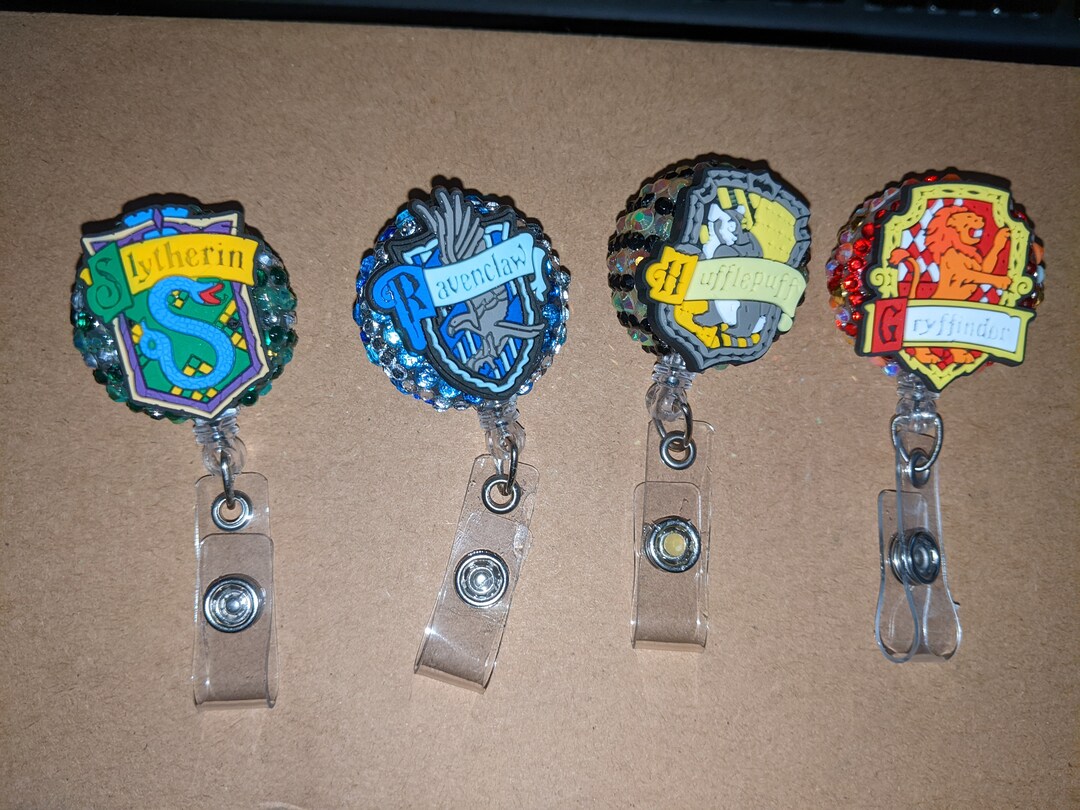 Wizard Magic World, Themed Rhinestoned Retractable Badge Reels - Etsy