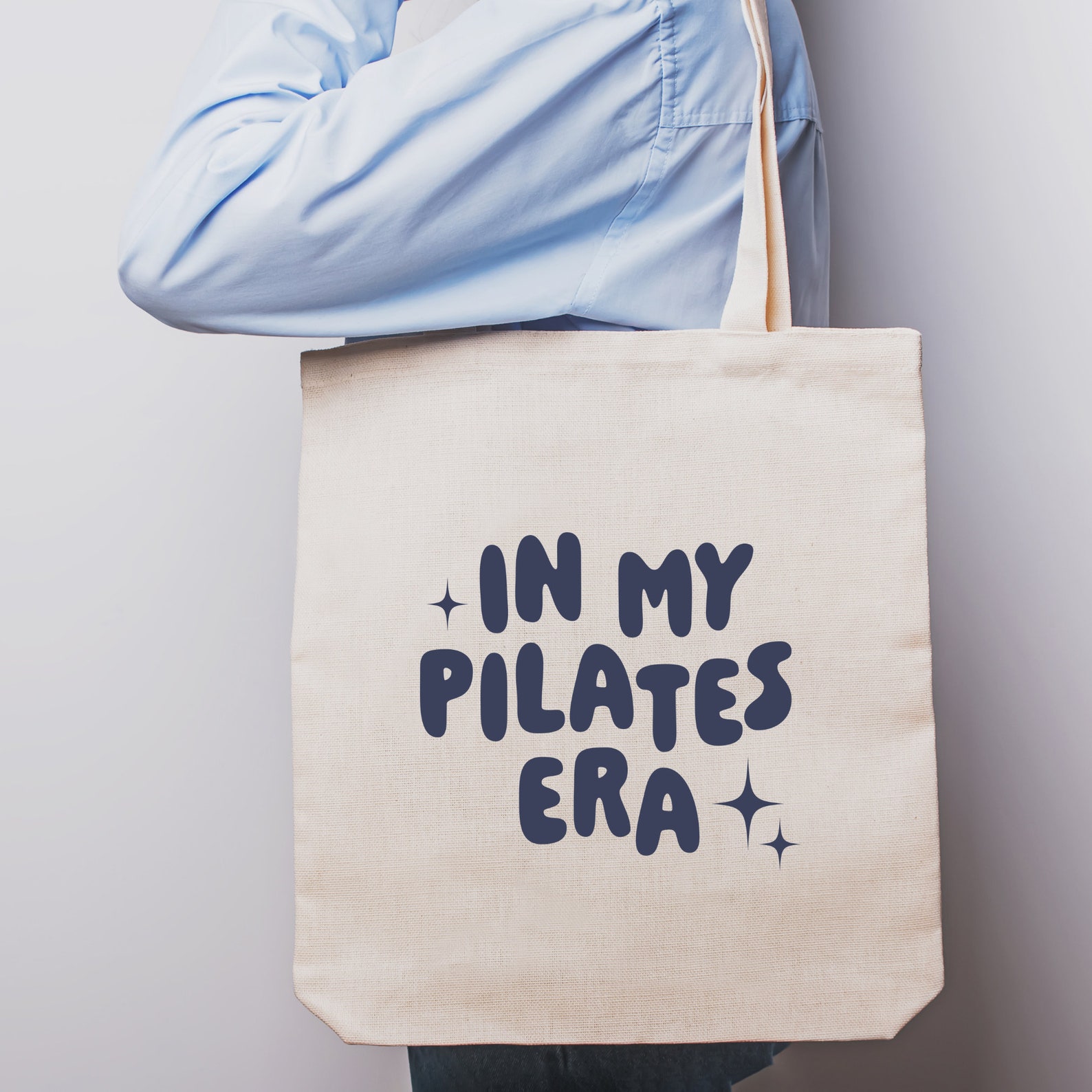 Pilates Tote Bag, in My Pilates Era Bag, Pilates Lifestyle Bag, Pilates ...