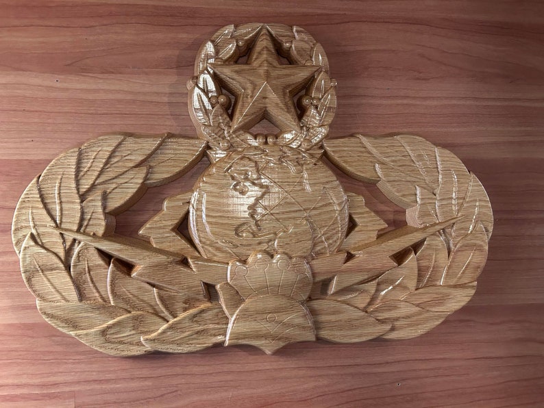 US Air Force Cyberspace Support Badge - Etsy