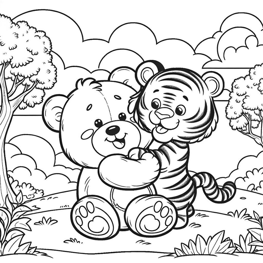 Coloring Pages for Kids - Etsy