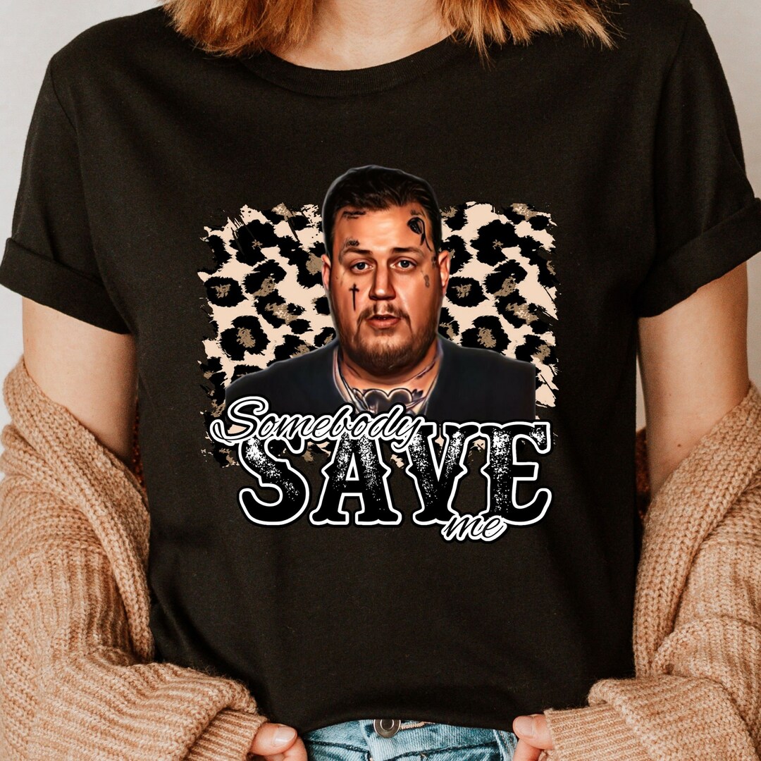 Jelly Roll American Rock Singer T-shirt Somebody Save Me - Etsy