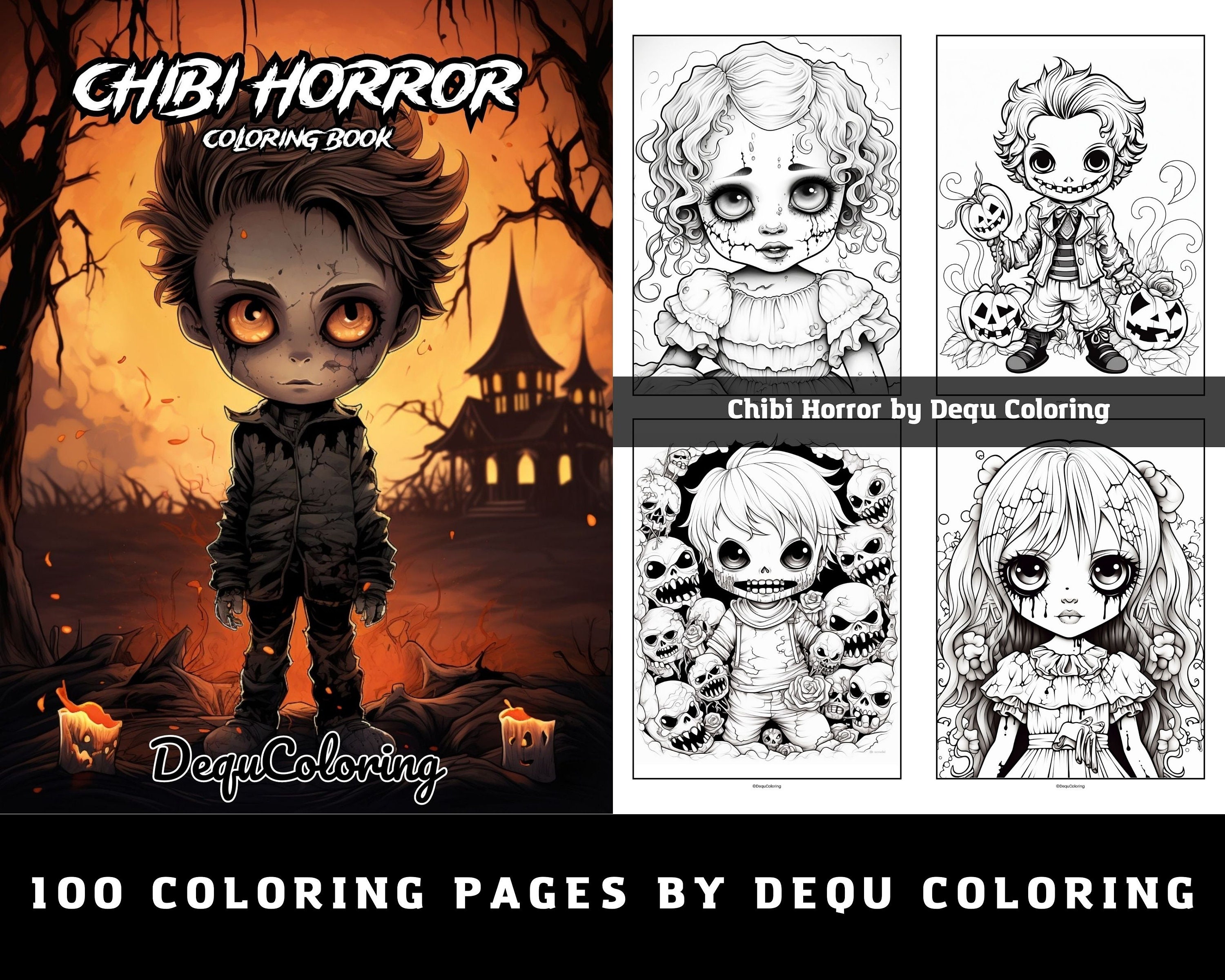 Supernatural Lineart Chibi