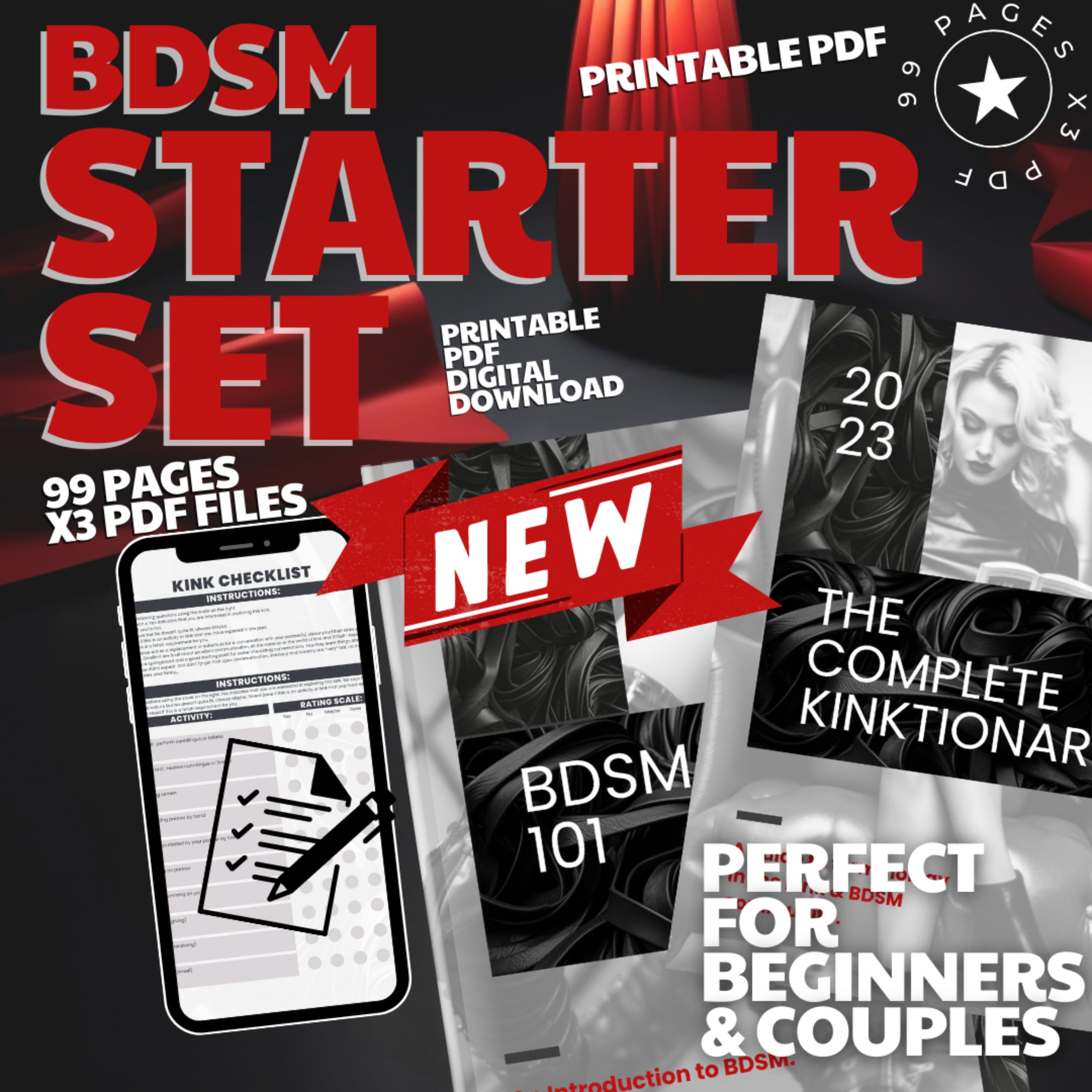 BDSM 101 Introduction to Kink How to Guide Instant Download Submissive ...