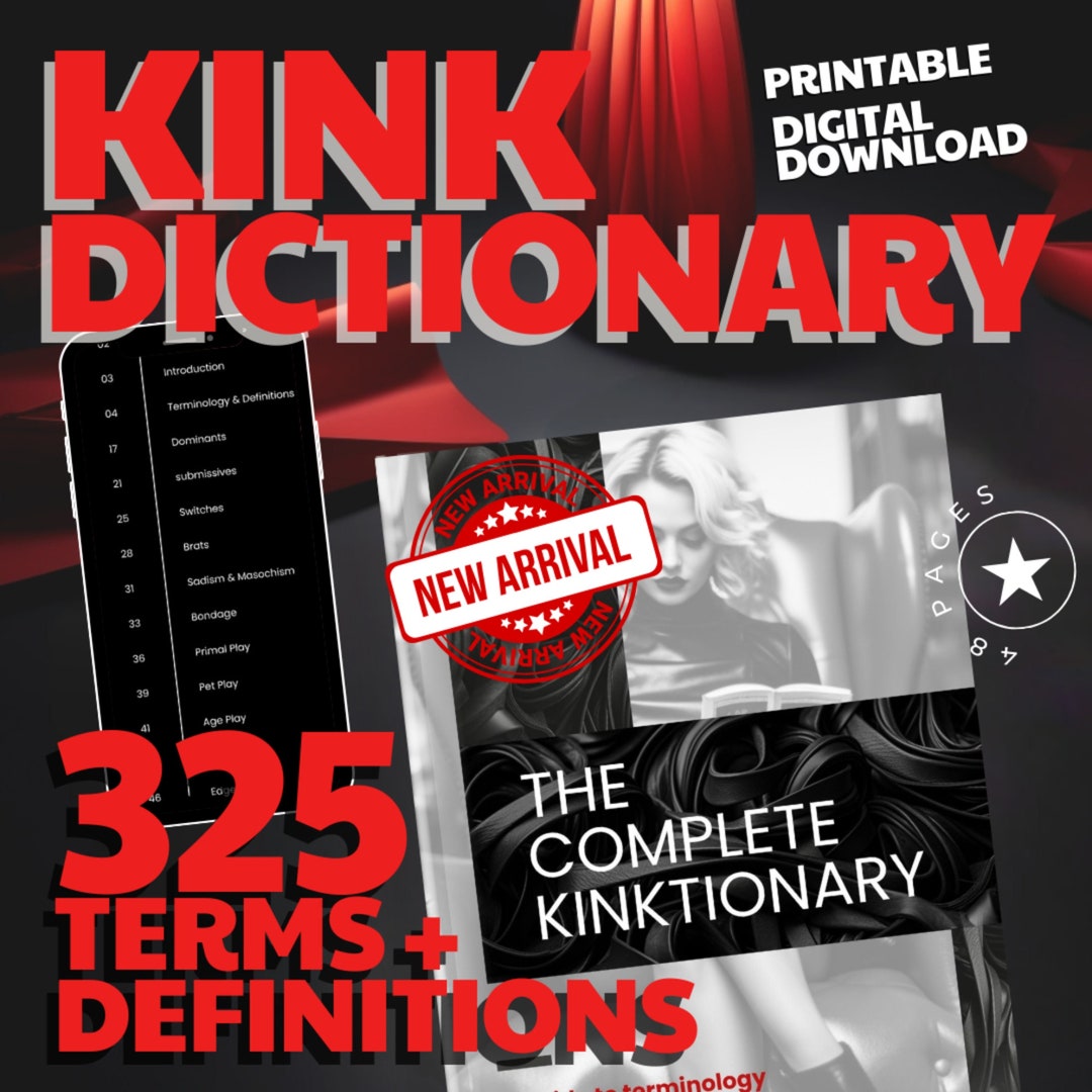 Guide to BDSM Terminology | Learn | How to Guide | Instant Download | Submissive | Kink ...