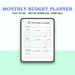 Printable Monthly Budget Planner PDF | Income Tracker, Expense Log ...
