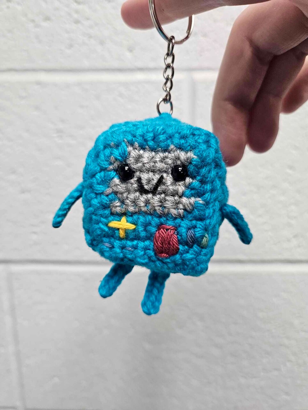 BMO Crochet Keychain PATTERN - Etsy