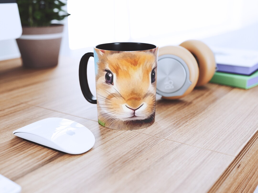 Hoppy Mornings: Bunny Mug for Coffee Lovers - Adorable and Irresistibly ...