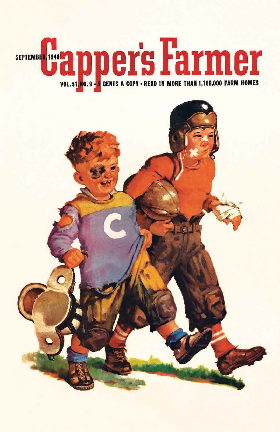 Capper's Farmer Football Boys - Etsy
