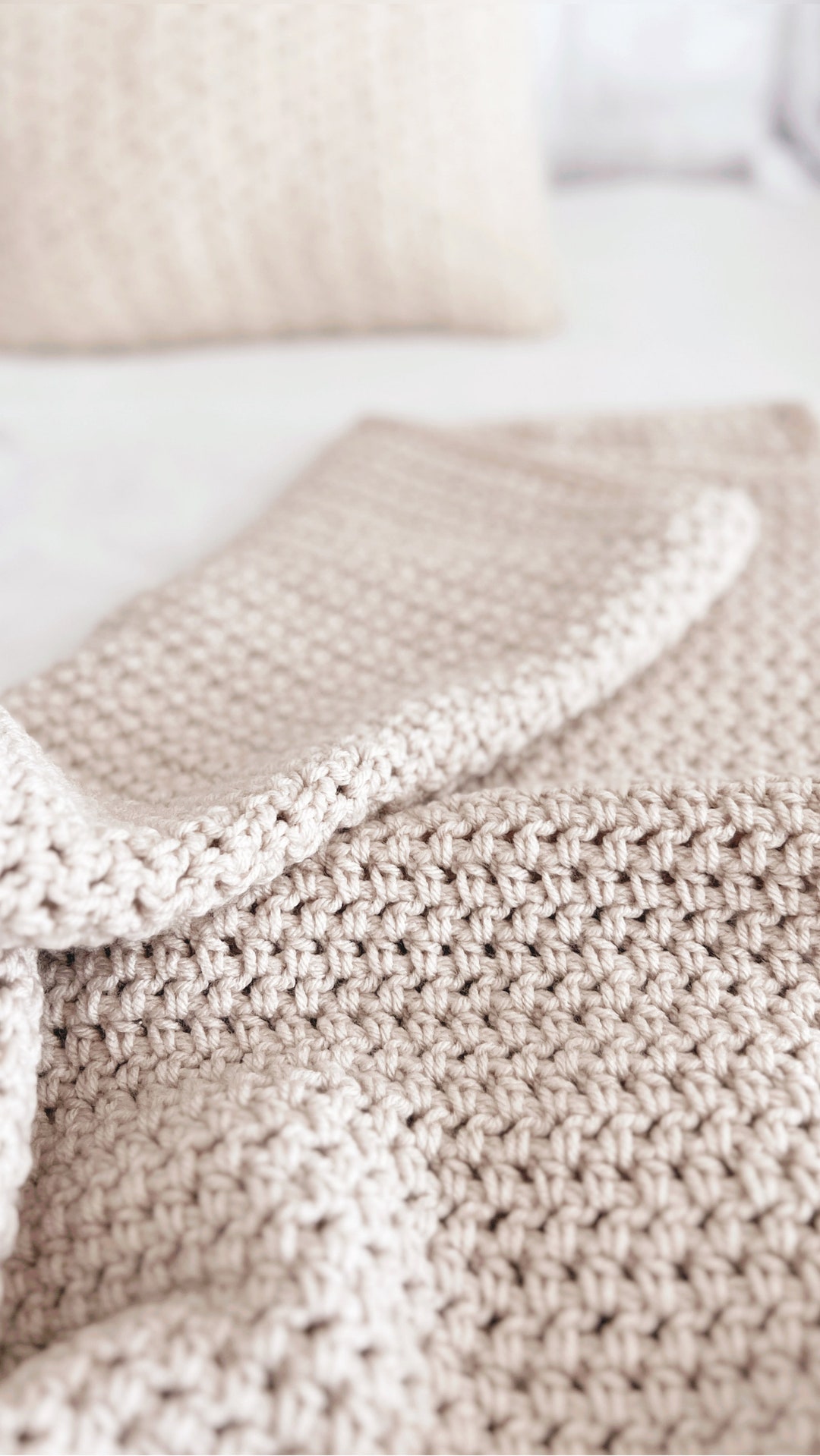 CROCHET PATTERN | Crochet Blanket Pattern | Easy Crochet Blanket ...