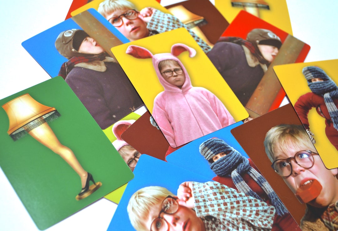 Set of 6 A Christmas Story Playing Cards Swap Card Collage Christmas ...