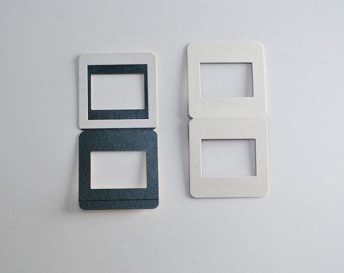 Set of 10 or 25 Vintage Slide Frames - Cardboard Slide Mounts - 35mm ...