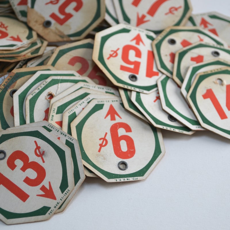 Antique Price Tags - Etsy