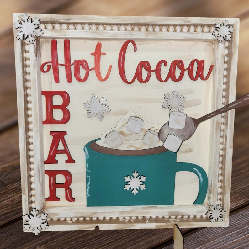Hot Chocolate Bar Sign - Etsy