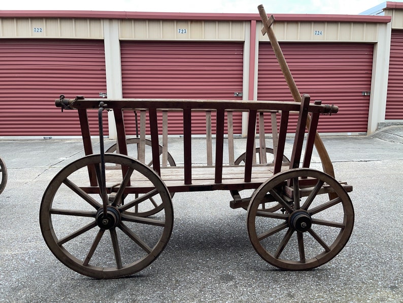 Authentic Antique German Potato Cart/goat Wagon - Etsy