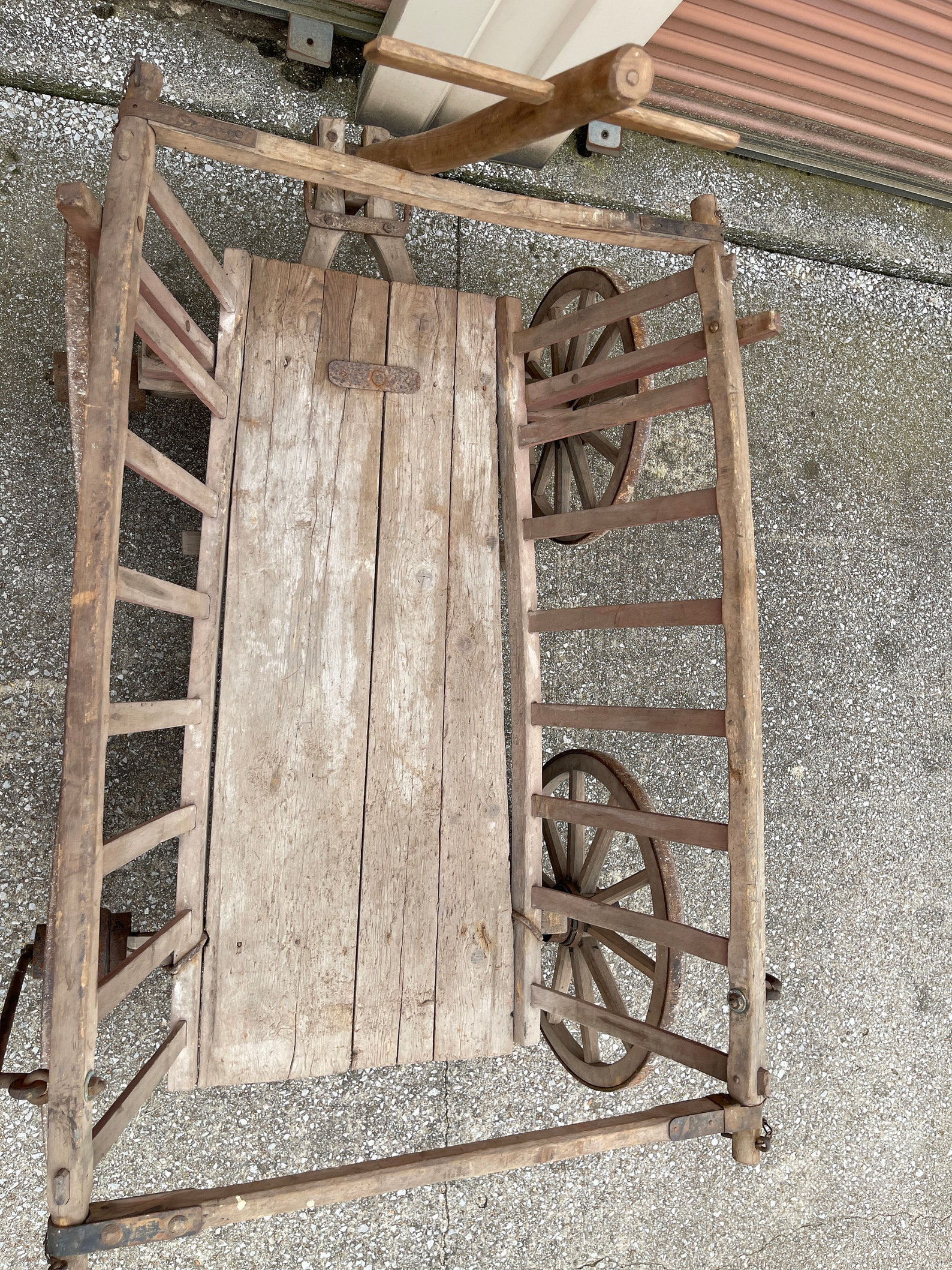 Authentic Antique German Potato Cart/goat Wagon - Etsy