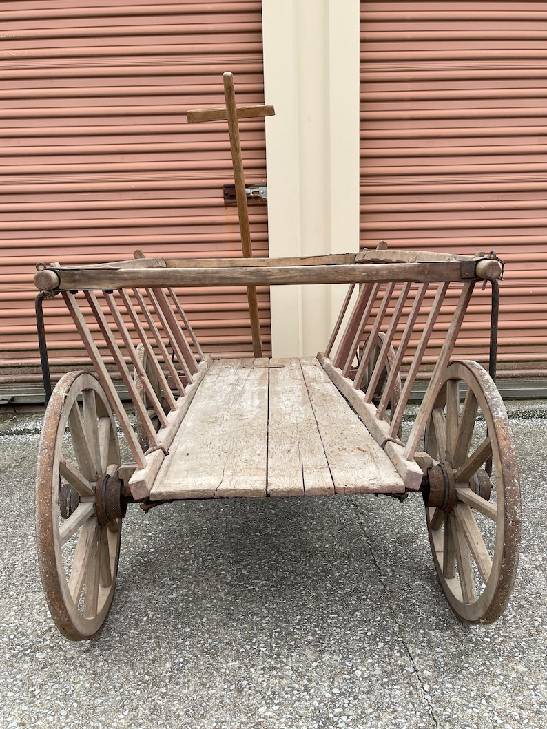 Authentic Antique German Potato Cart/goat Wagon - Etsy
