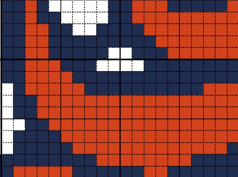 Denver Sports Teams-pdf Cross Stitch- Rockies, Broncos, Avalanche ...
